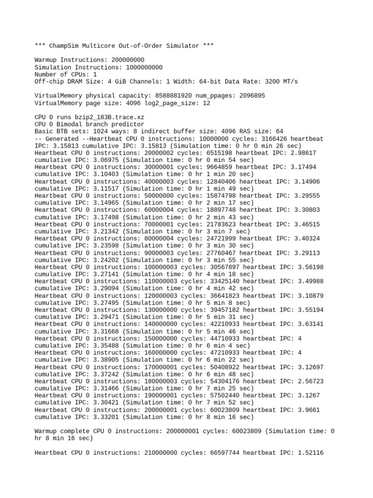 Casperbzip | PDF | Central Processing Unit | Cache (Computing)