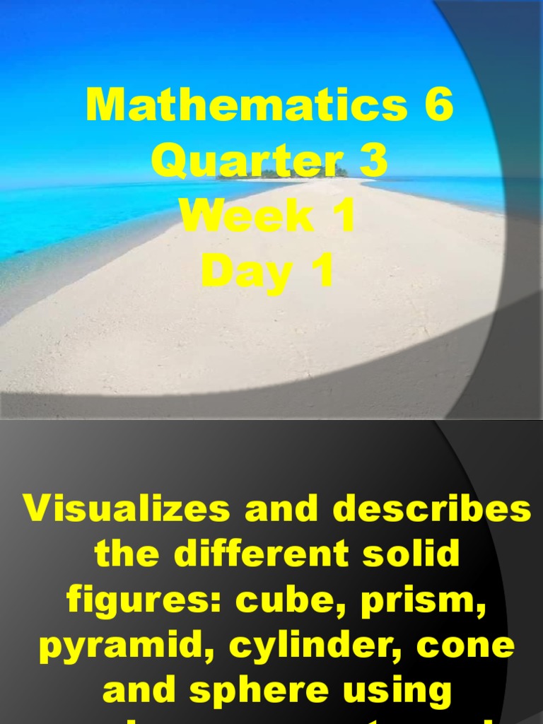 COT 1 - Math 6 Final | Download Free PDF | Shape | Geometric Shapes
