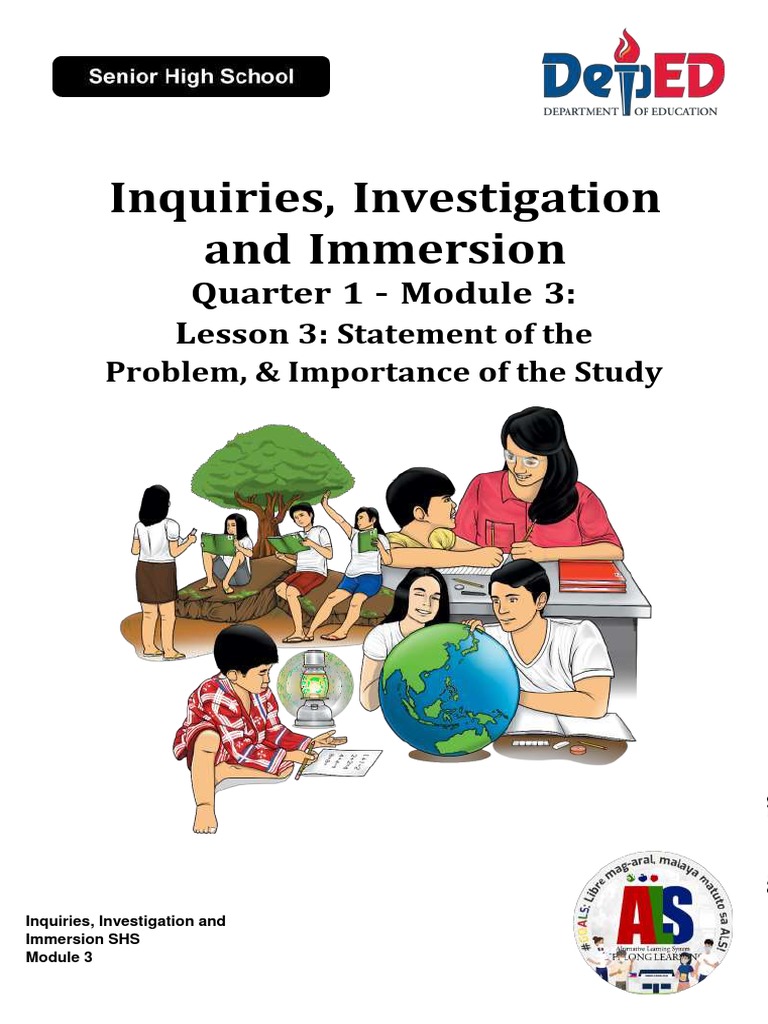 3is Q1 Module 3 | PDF | Teachers | Theory