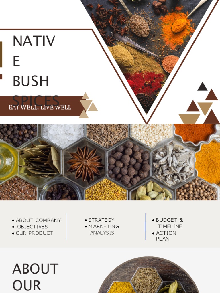 Native Bush Spices Marketing Plan | PDF | Brand | Marketing