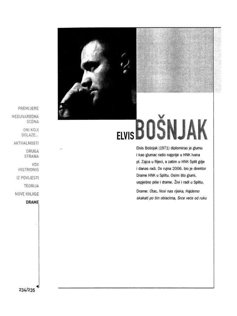 Elvis Bošnjak - Srce Veće Od Ruku | PDF