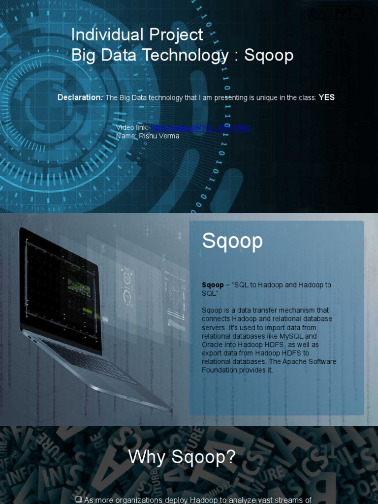 DMBD MBAA21041 Sqoop | PDF | Apache Hadoop | Databases