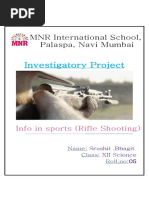 Badminton Sports Project | PDF | Racquet Sports | Athletic Sports