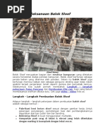 Metode Pelaksanaan Pekerjaan Kolom | PDF