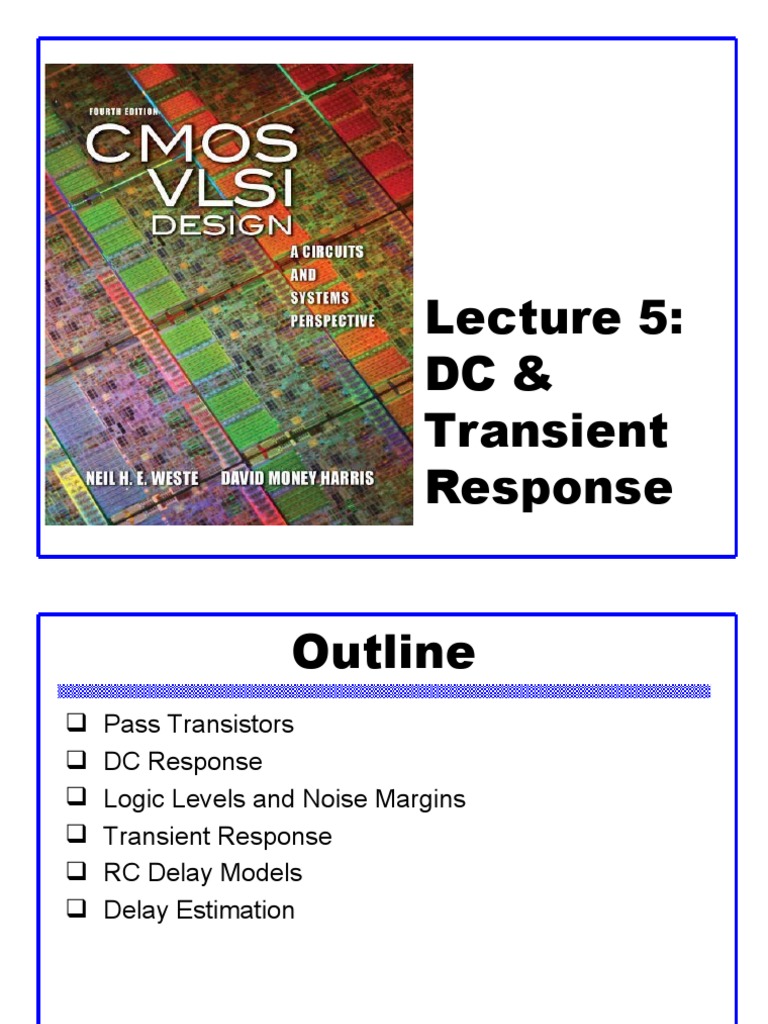 Lect5 Dctran | PDF | Cmos | Mosfet