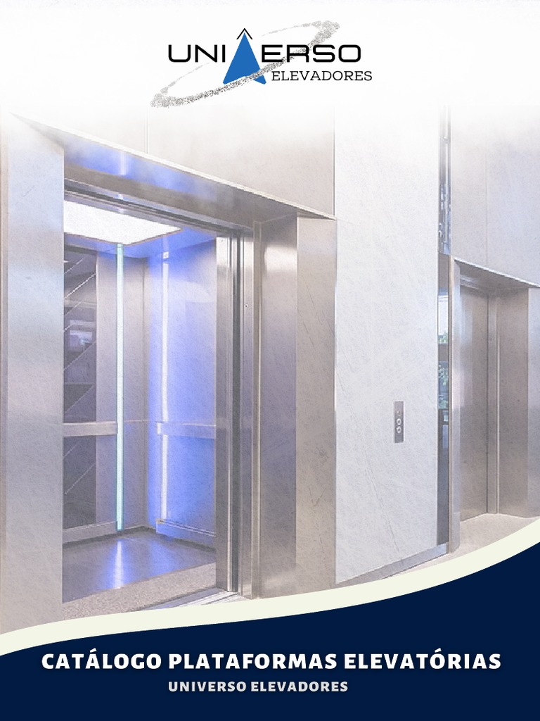 Catalogo Universo Elevadores | PDF | Qualidade (negócios) | Acessibilidade