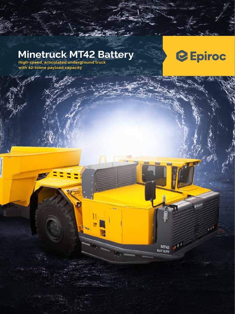 Minetruck - MT42 - Battery B - Low | PDF | Truck | Battery Charger