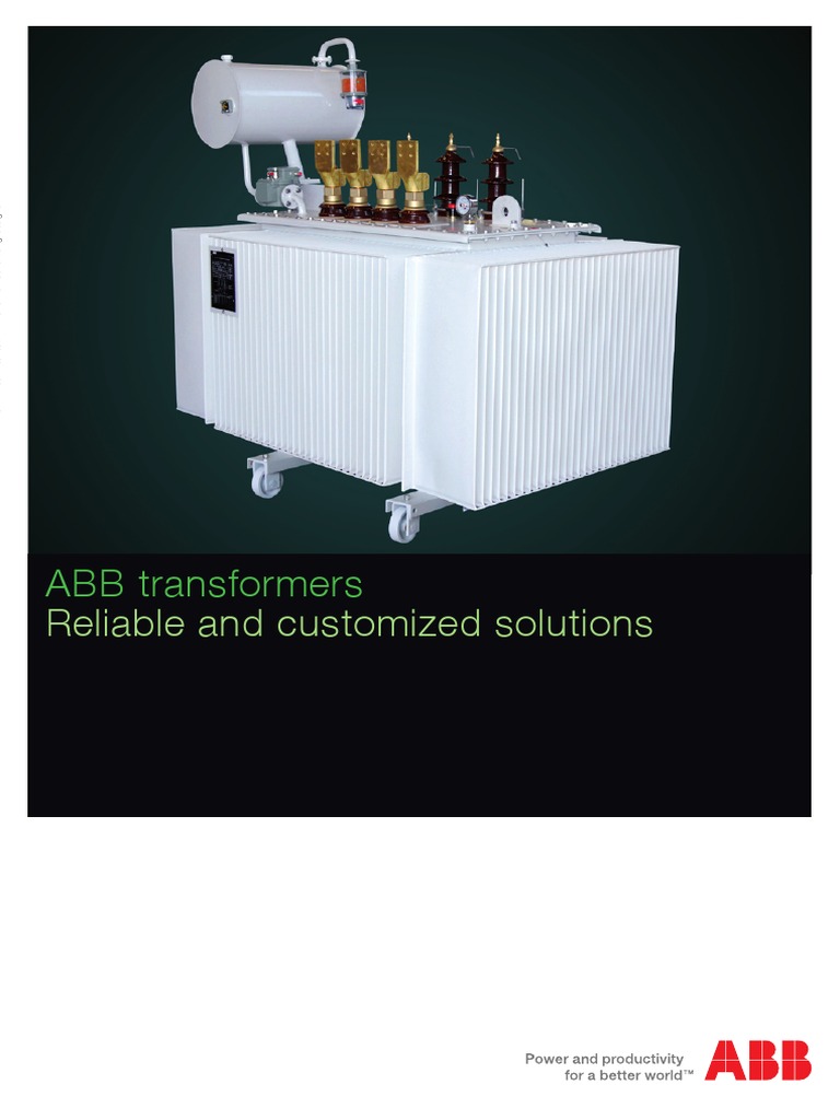 ABB Egypt Oil Type Transformer Catalogue | PDF | Transformer ...