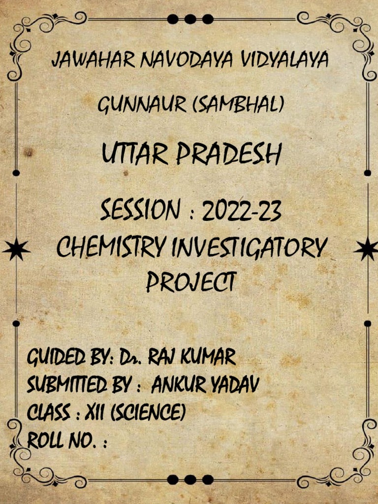 Ankur Yadav Chemistry Project | Download Free PDF | Caffeine | Tea