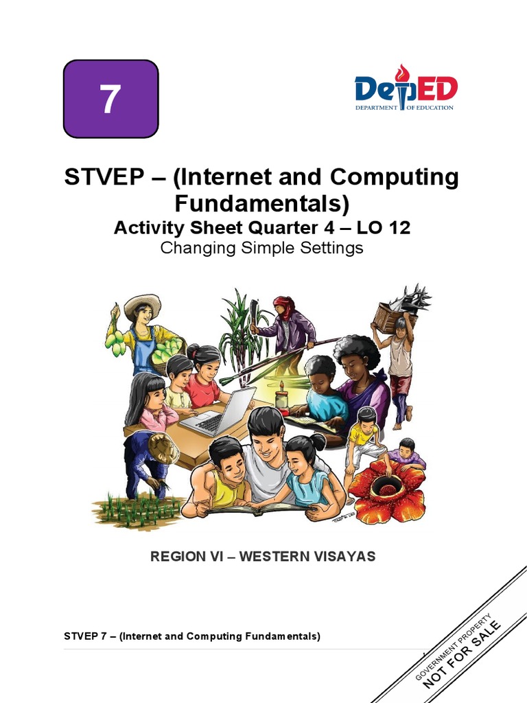 Stvep Icf 7 q4 Las2 Final | PDF | Point And Click | Icon (Computing)