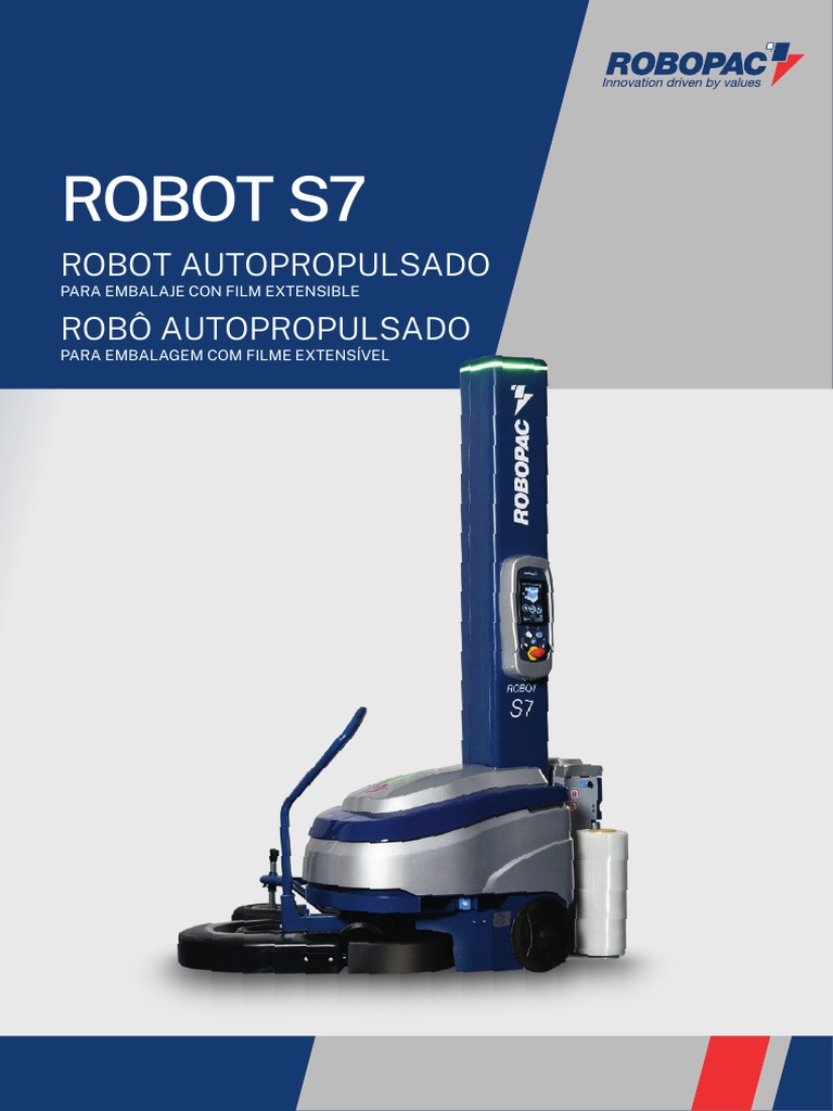 Catalogos Robopac Robot S7 | PDF | Robô | Robótica