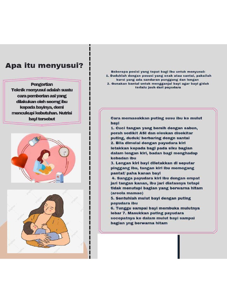 Leaflet Ibu Menyusui | PDF