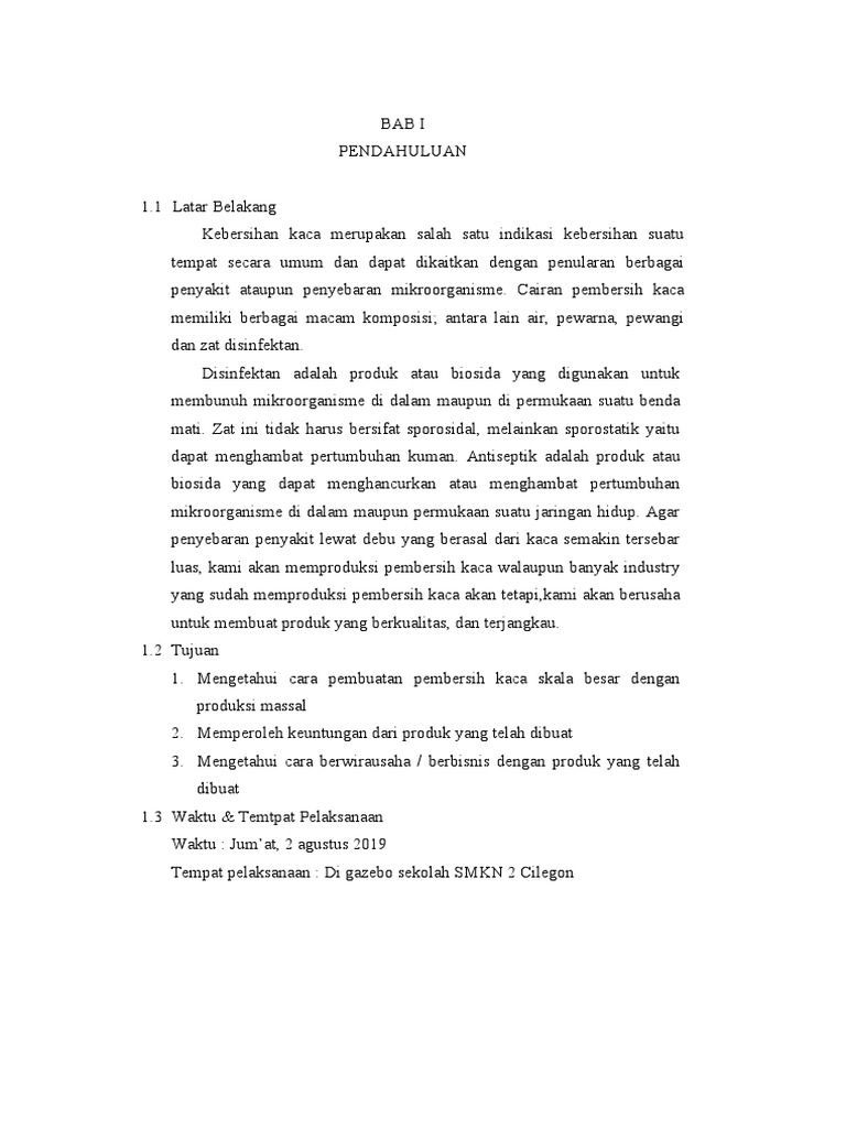 Proposal pkk2 (Kel.1) | PDF