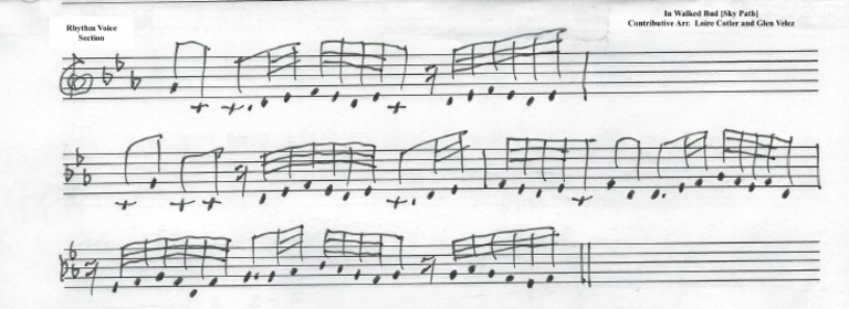 in Walked Bud (INTRO) | PDF