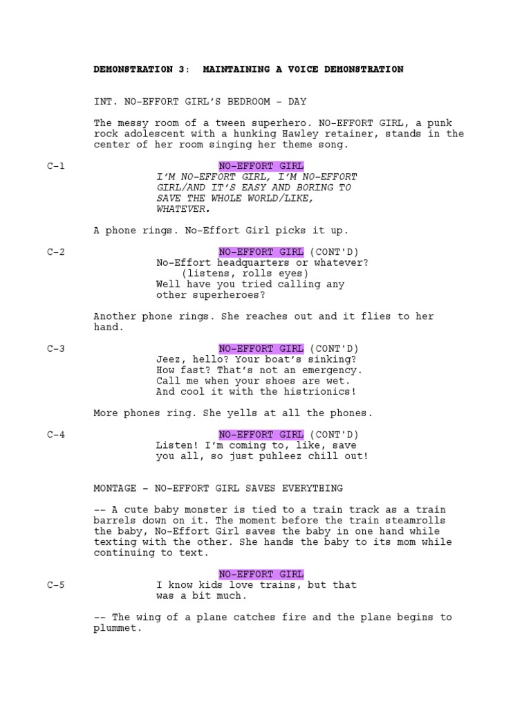 Chapter 9 Demo Script PDF | PDF | Language Arts & Discipline | Art