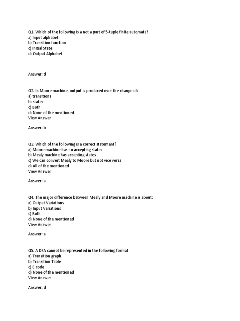TOC Merged Final | PDF | Syntax (Logic) | Mathematical Logic