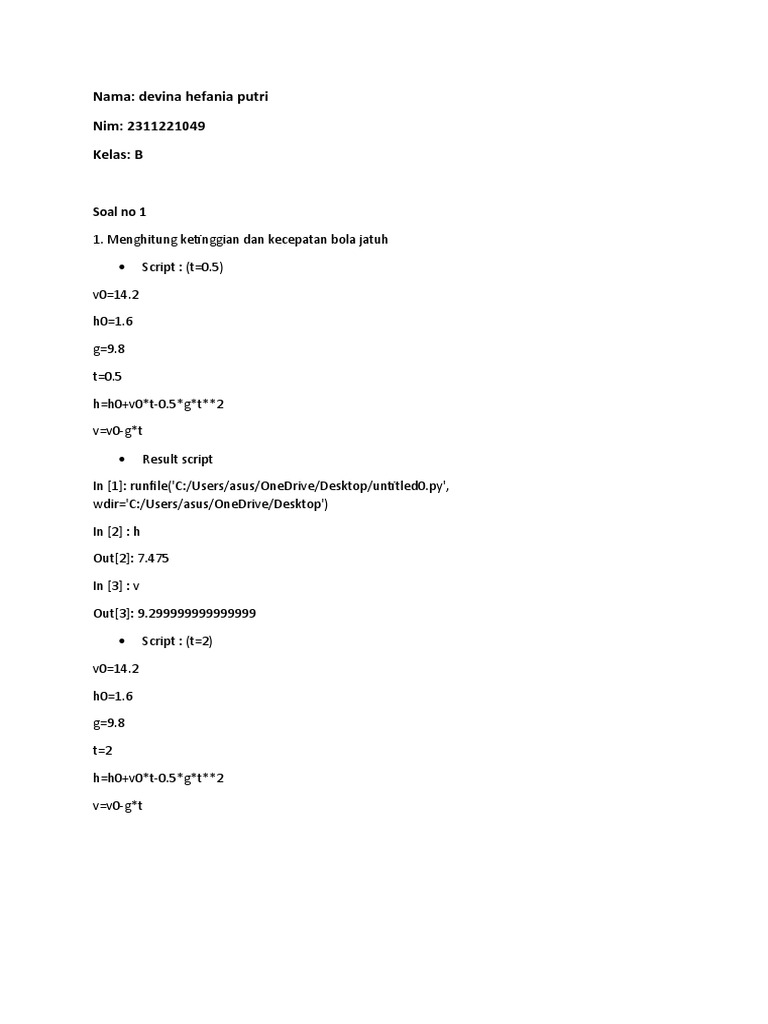 Devina Hefania Putri - Teknik Kimia | PDF