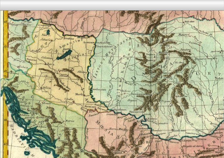 Mapa Antickog Balkana | PDF