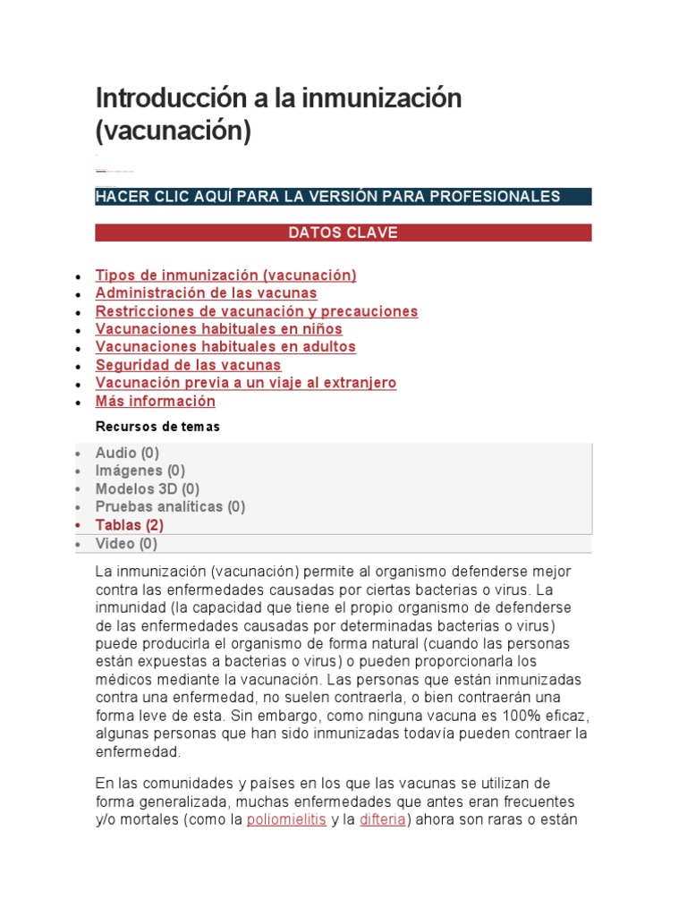 Understanding Immunization: An Overview of Vaccines, Their Administration and Safety | PDF ...