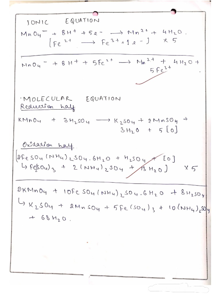 XII Practical Volumetric Analysis (2 EXP) | PDF