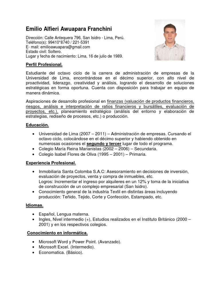 Emilio Alfieri Awuapara Franchini | PDF