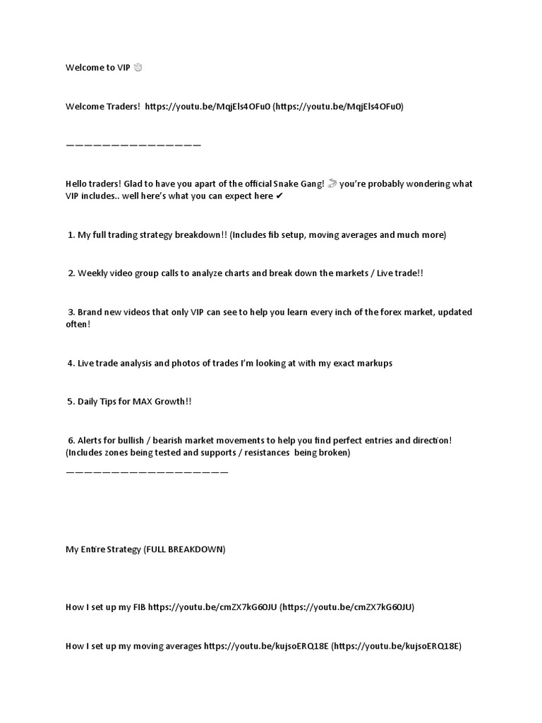 Welcome To VIP ? | PDF