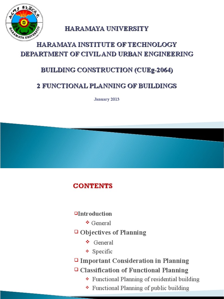 Chapter-2 Functional Planning of Buildings | PDF | Building | Kitchen