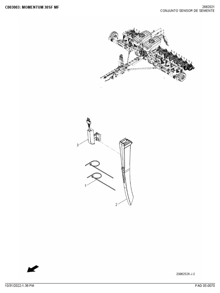Seed Sensor Assembly Parts List | PDF | Technology & Engineering
