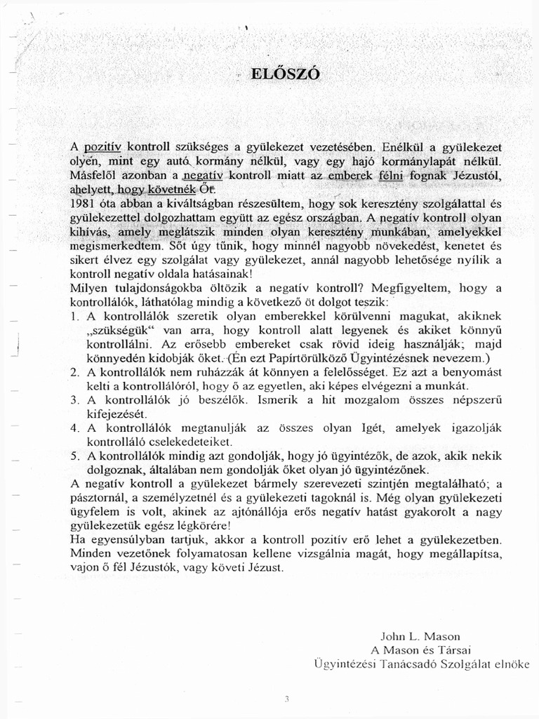 Roberts Liardon - Kontroll Szellem | PDF