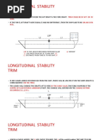TRIM CALCULATIONS (LCB LCG Method) | PDF | Naval Architecture | Applied ...