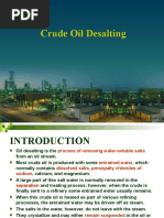 Crude Oil Desalter: Principles & Process | PDF | Emulsion | Desalination