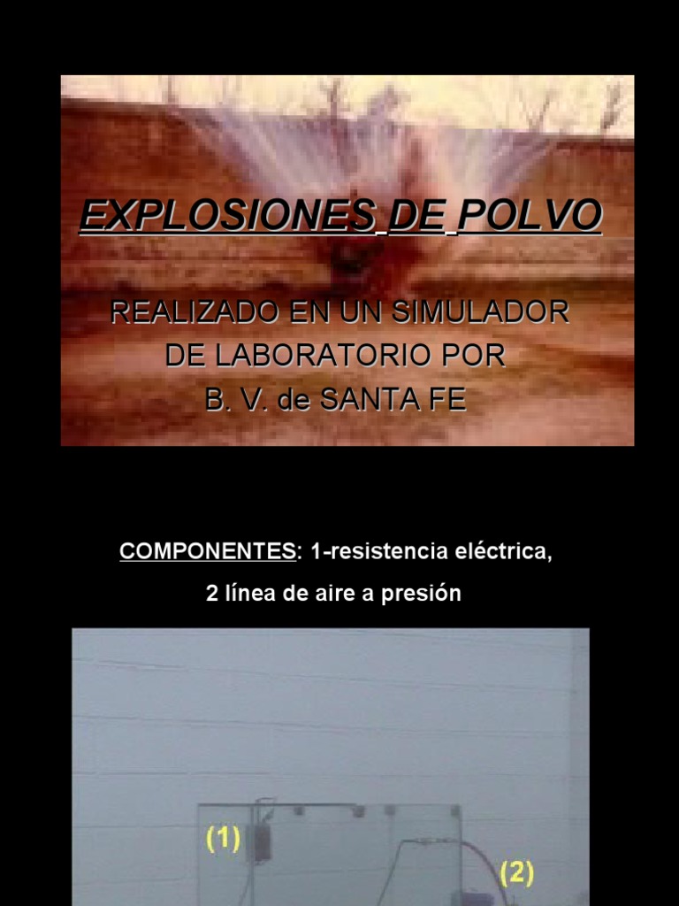Explosiones de Polvo | PDF | Hogar, jardinería y bricolaje | Tecnología