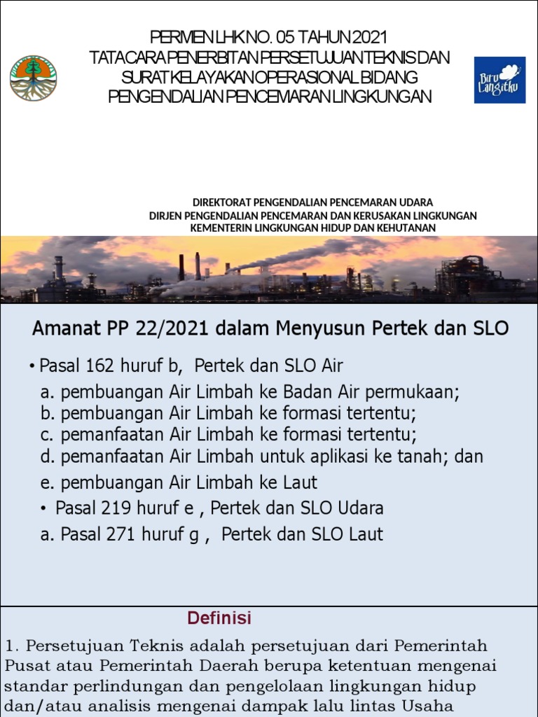 Persetujuan Teknis Ppu | PDF | Teknologi & Rekayasa