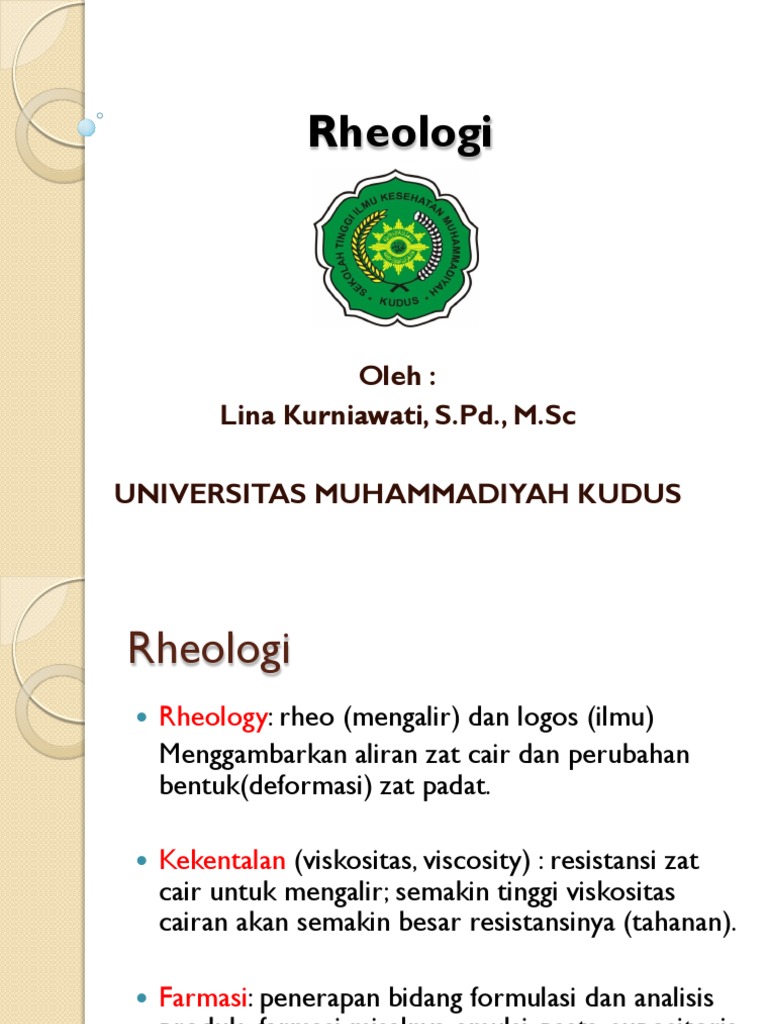 Rheologi SMT 1 | PDF