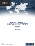 UKMTO Merchant Vessel Reporting Guide | PDF | Water Transport | Shipping