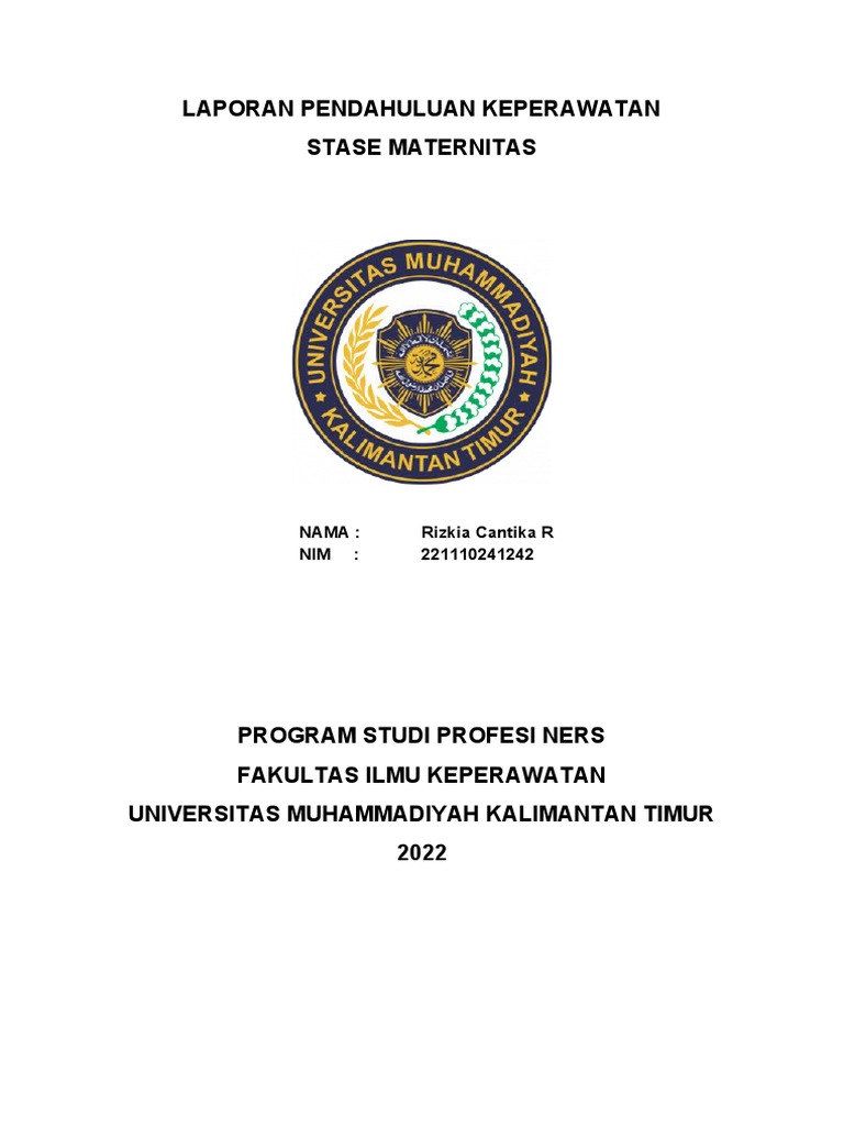 LP SC Rizkia Cantika Maternitas | PDF