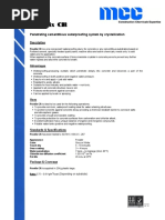 Sewpercoat Pg25: Product Data Sheet | PDF | Concrete | Cement