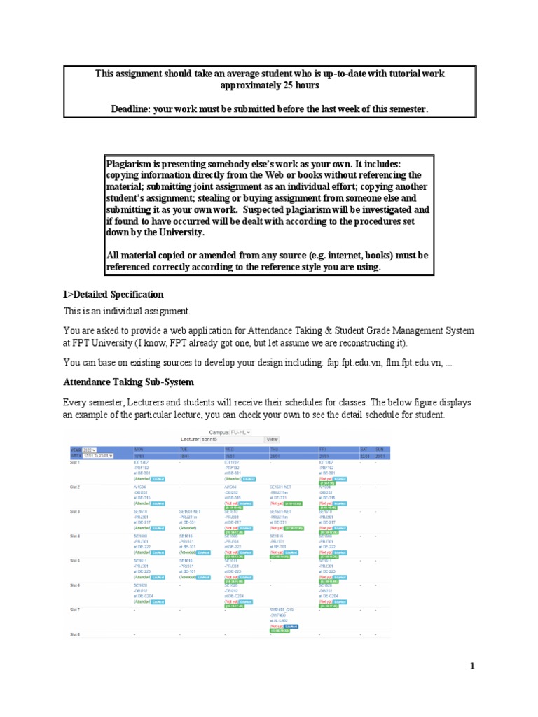 PRJ301 Assignment | PDF
