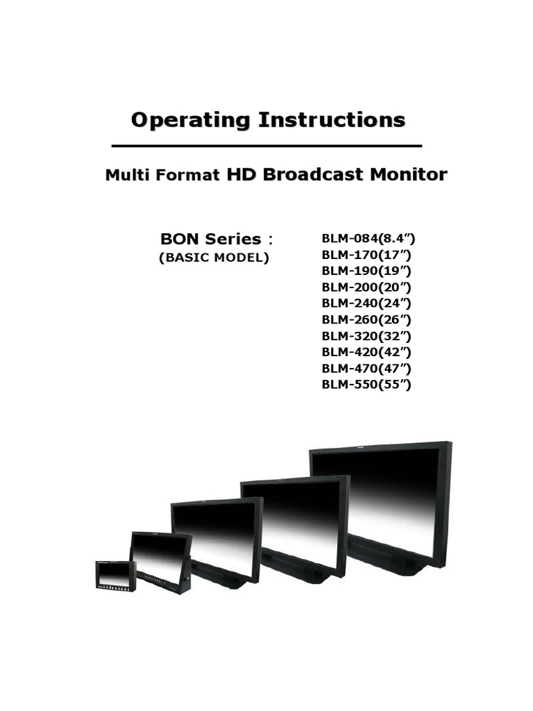 BON Electronics BLM - Series.manual English | PDF | Ac Power Plugs And ...