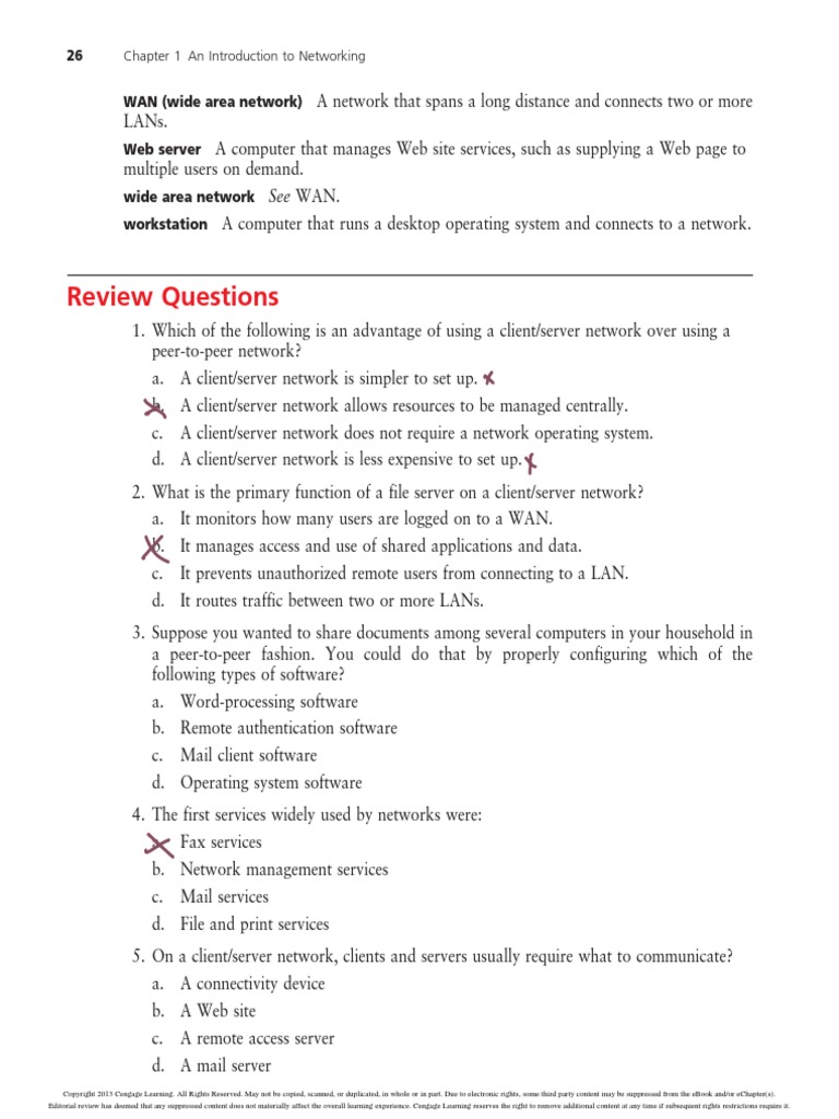 Network+ Guide To Networks - 6th Edition 1 | PDF | Computer Network ...