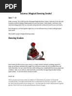 Static Electricity Balloon Experiments | PDF | Science & Mathematics