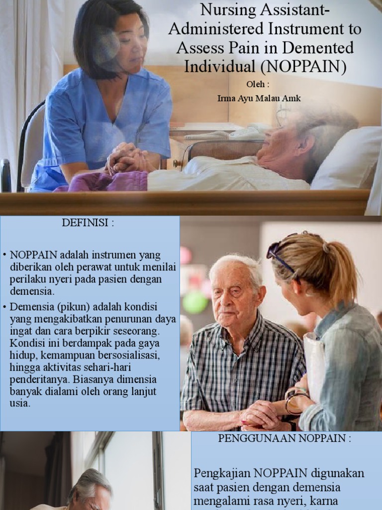 Alat NOPPAIN untuk Penilaian Nyeri Demensia | PDF | Kesehatan Holistik ...