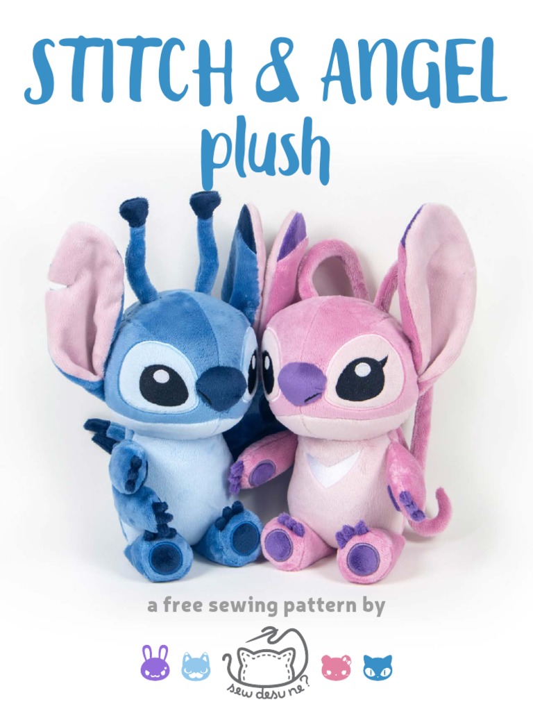Stitch Angel Plush Sewing Pattern 1 | PDF | Sewing | Seam (Sewing)