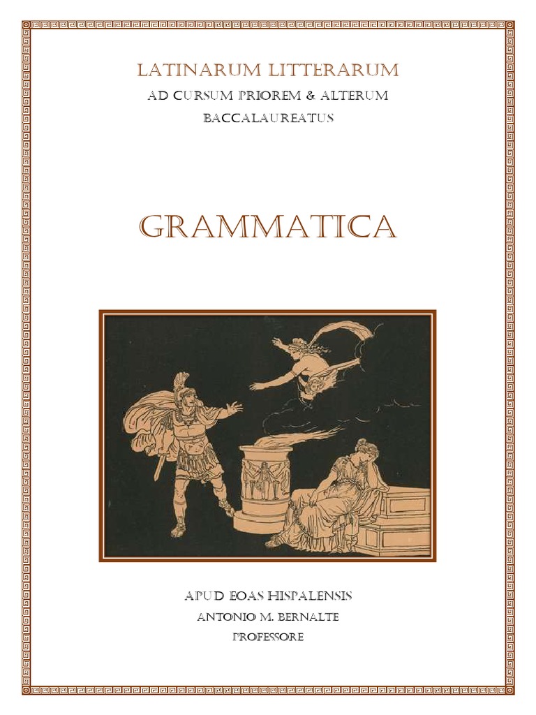 Latín Bto 22 23 Gramatica | PDF | latín | Verbo