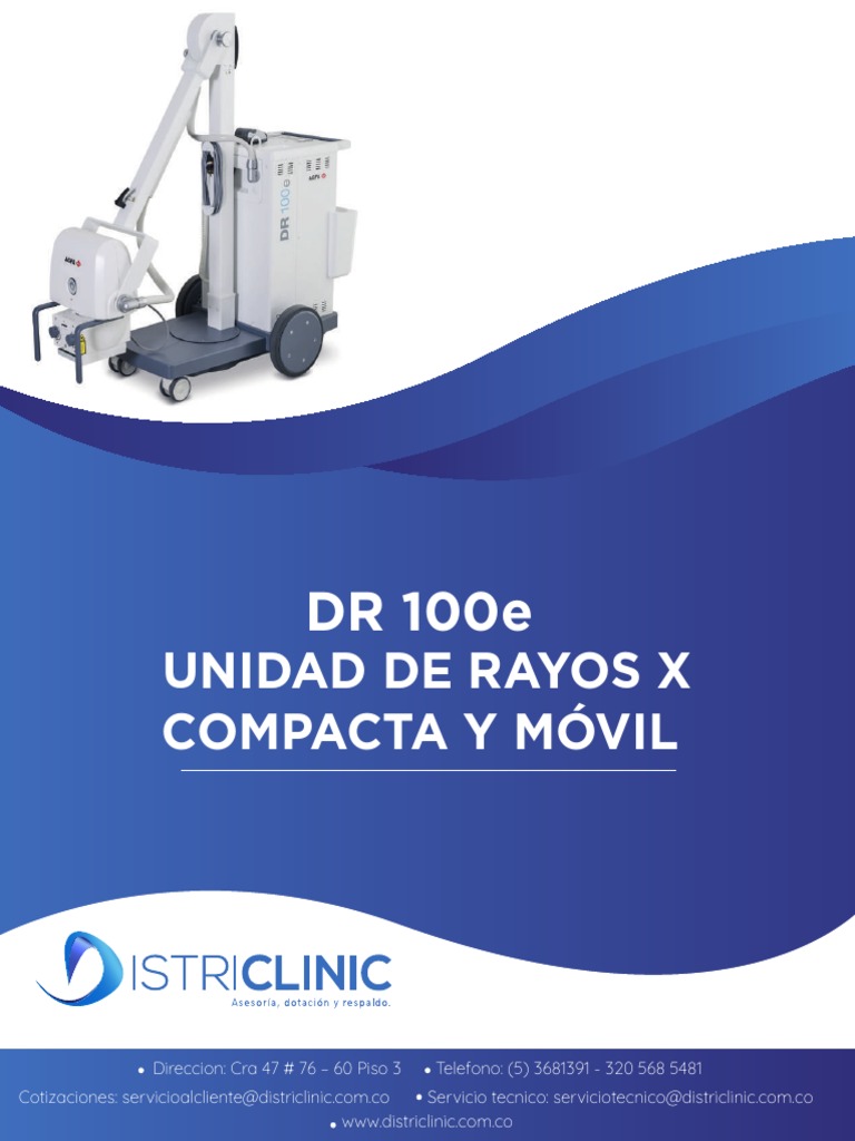 RX Portatil Agfa | PDF | Rayo X