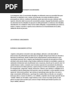 Patrones de Barbara Carper | PDF | Conocimiento | Enfermería