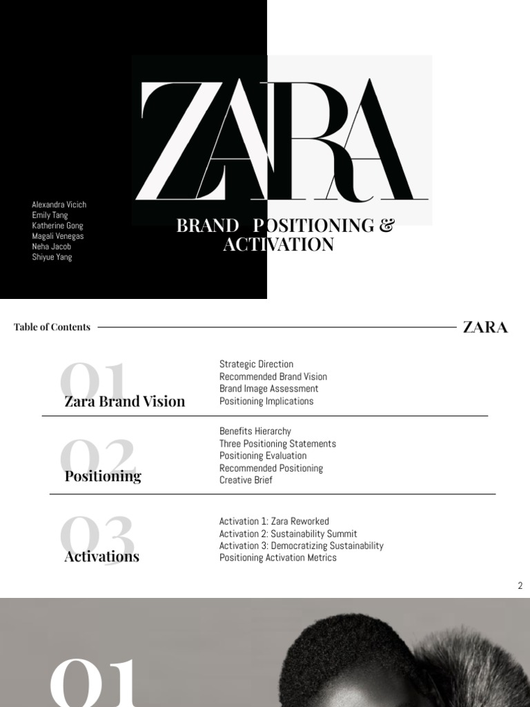 Zara's Sustainable Brand Positioning Strategy | PDF | Brand | Fashion