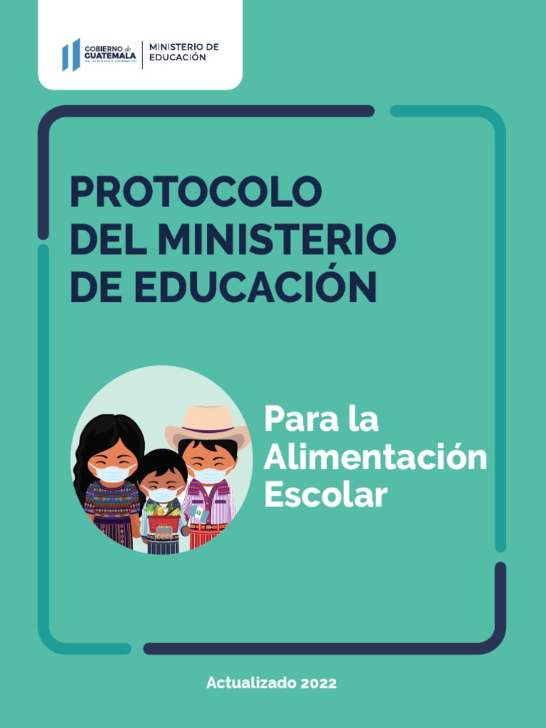 Protocolo de Alimentación Escolar en Tiendas Escolares 2022 MINEDUC ...