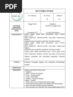 Sop Tindakan Lumbal Punksi | PDF