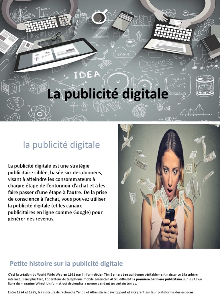 Publicite Digitale | PDF | Publicité en ligne | Publicité